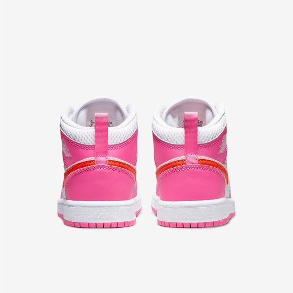 Jordan | Shoes | Nike Air Jordan Mid Pinksicle Orange White Shoes ...